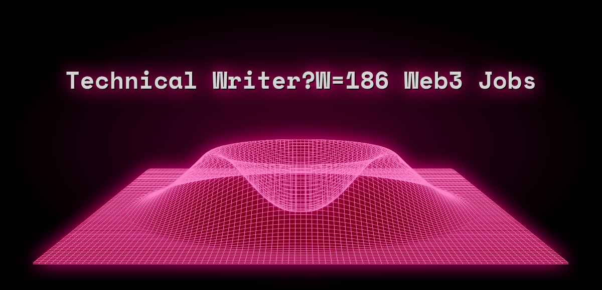 Technical Writer Jobs In Web3 Mar 2025 1 New Technical Writer Jobs In Web3 Mar 2025 1 New